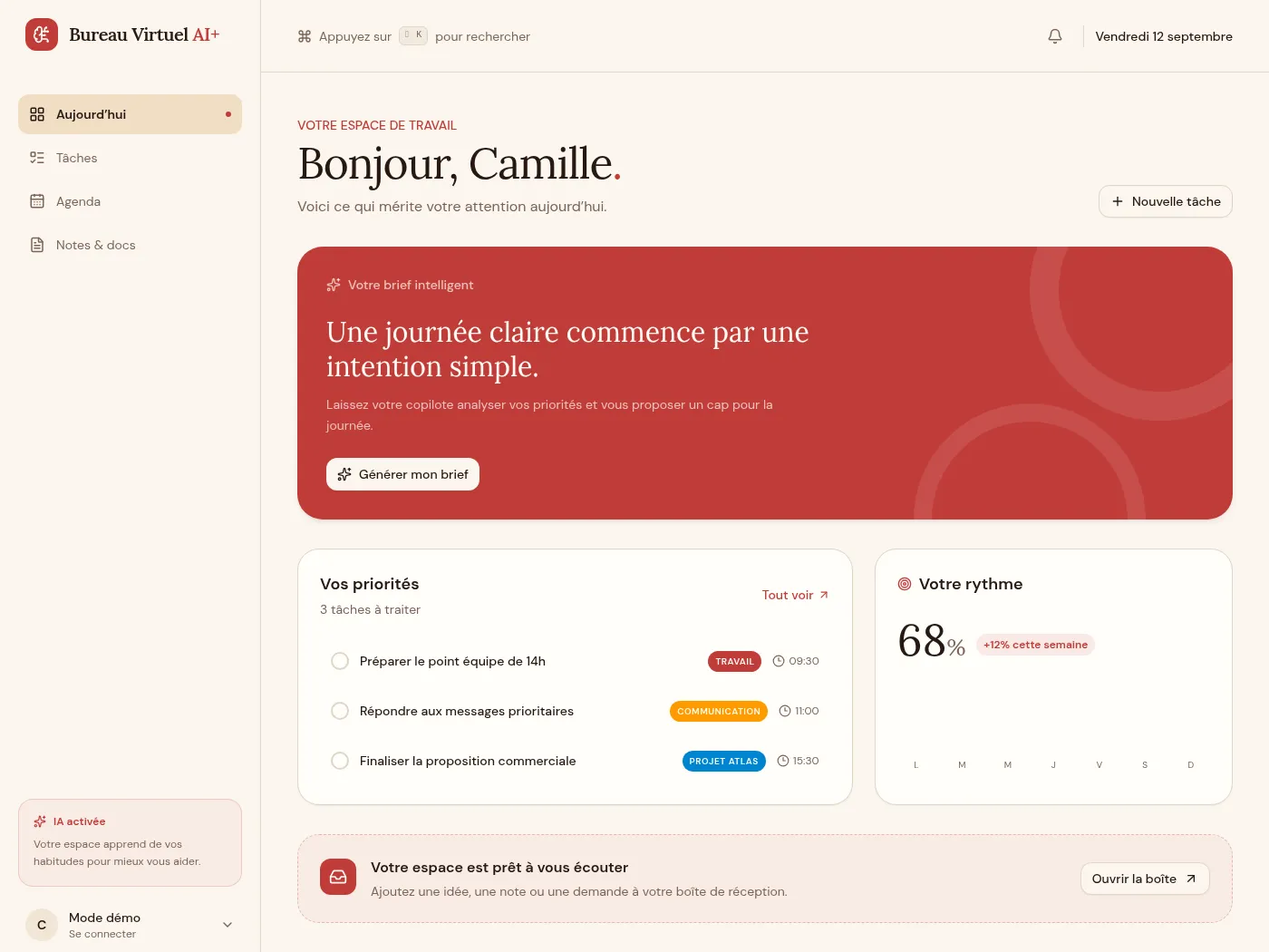 Bureau Virtuel AI+