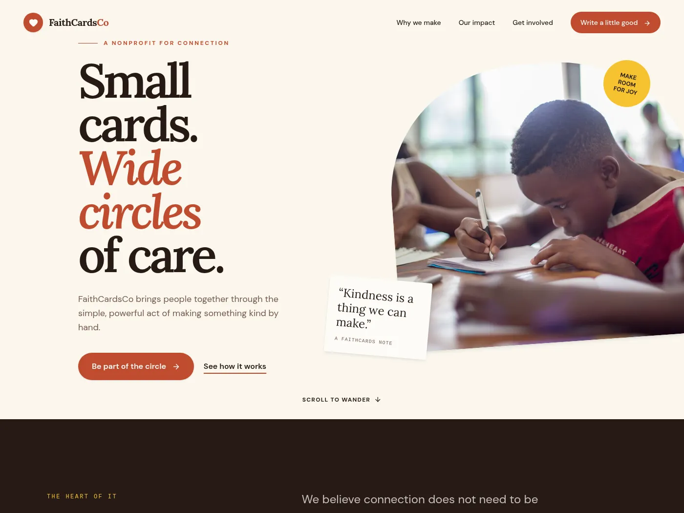 FaithCardsCo Website