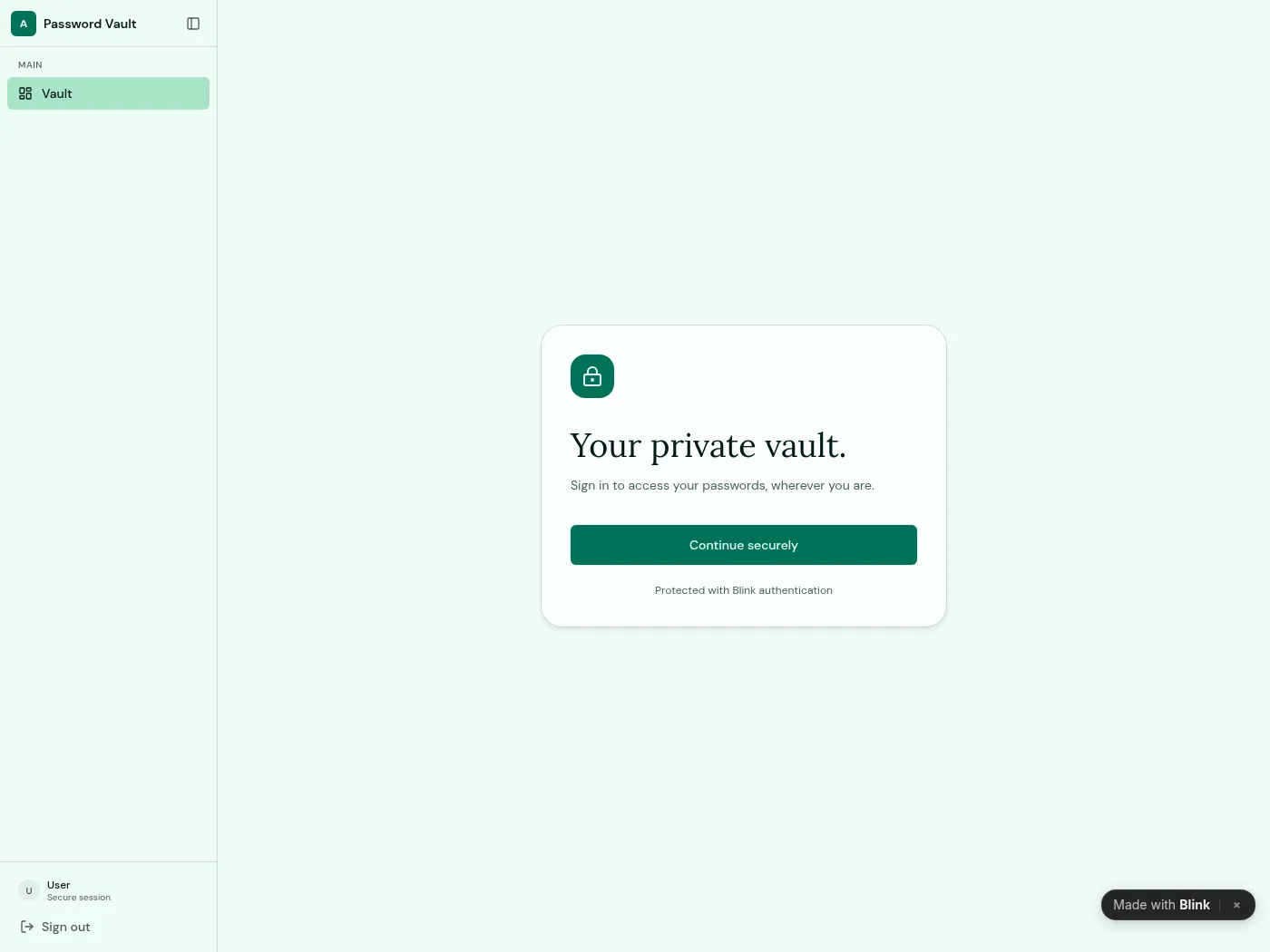 Password Vault