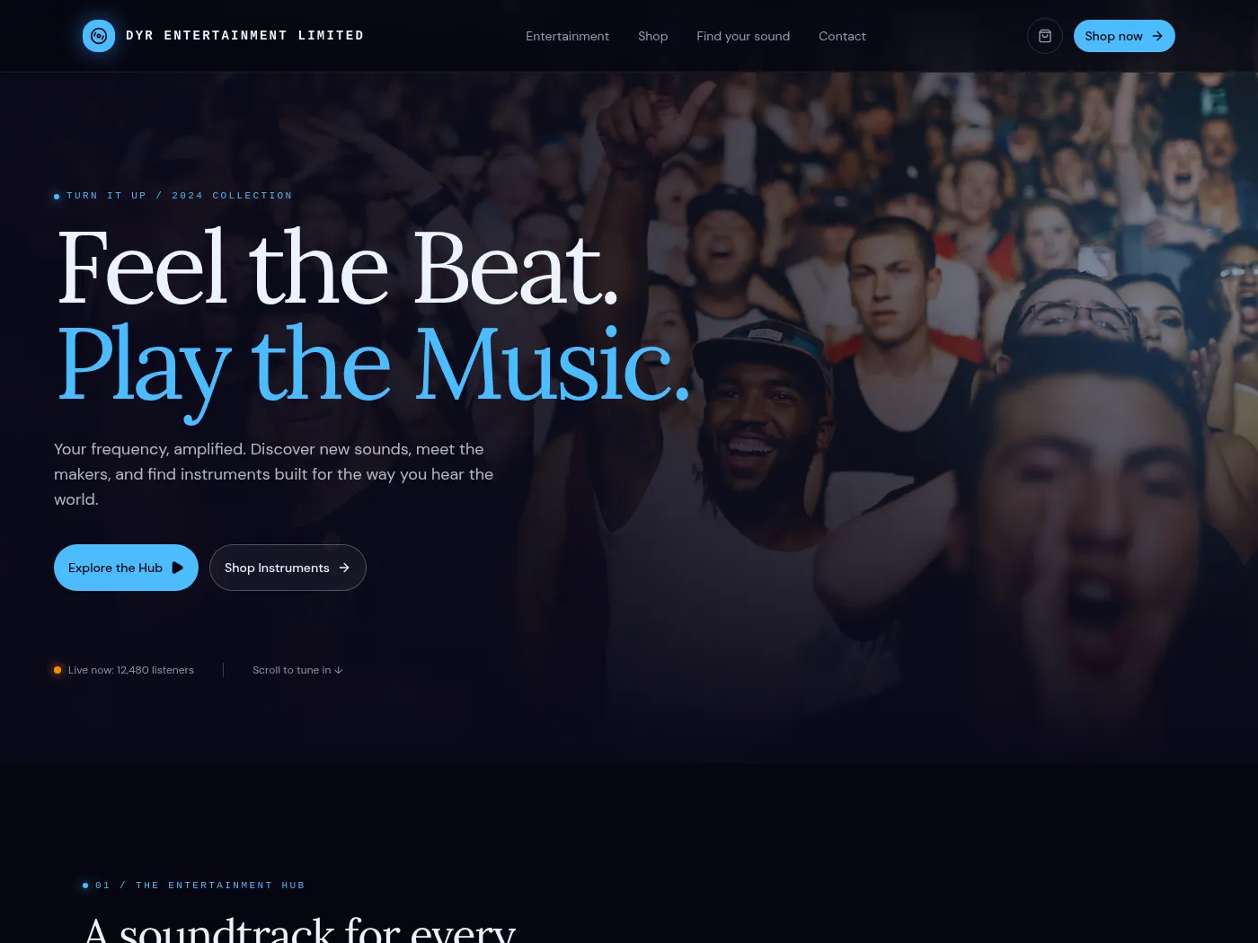 Neon Music Hub