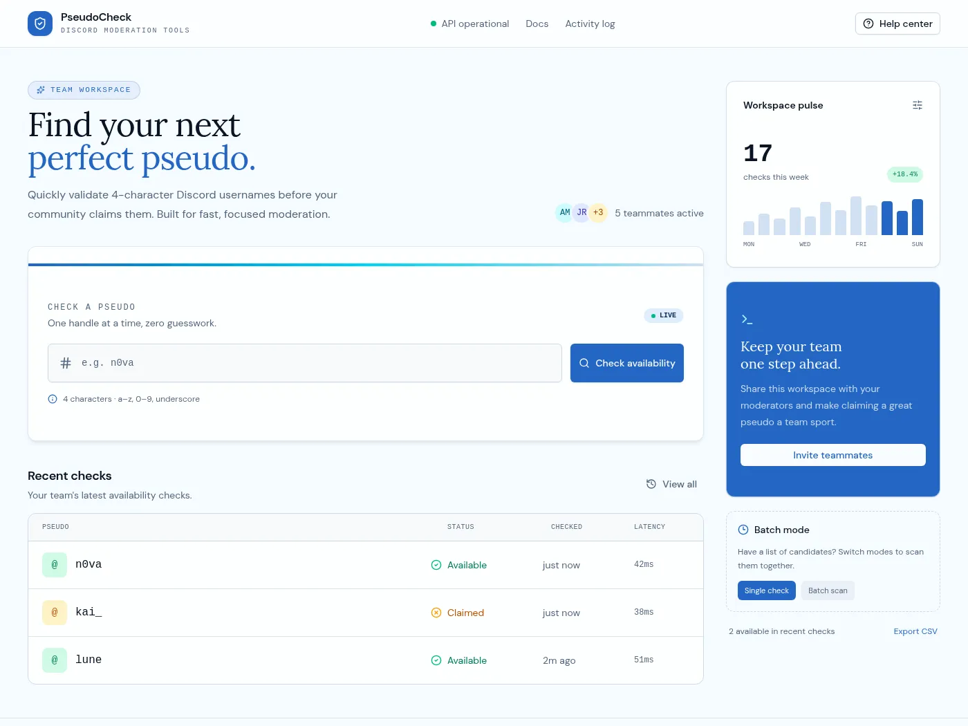 Discord Pseudo Account Checker
