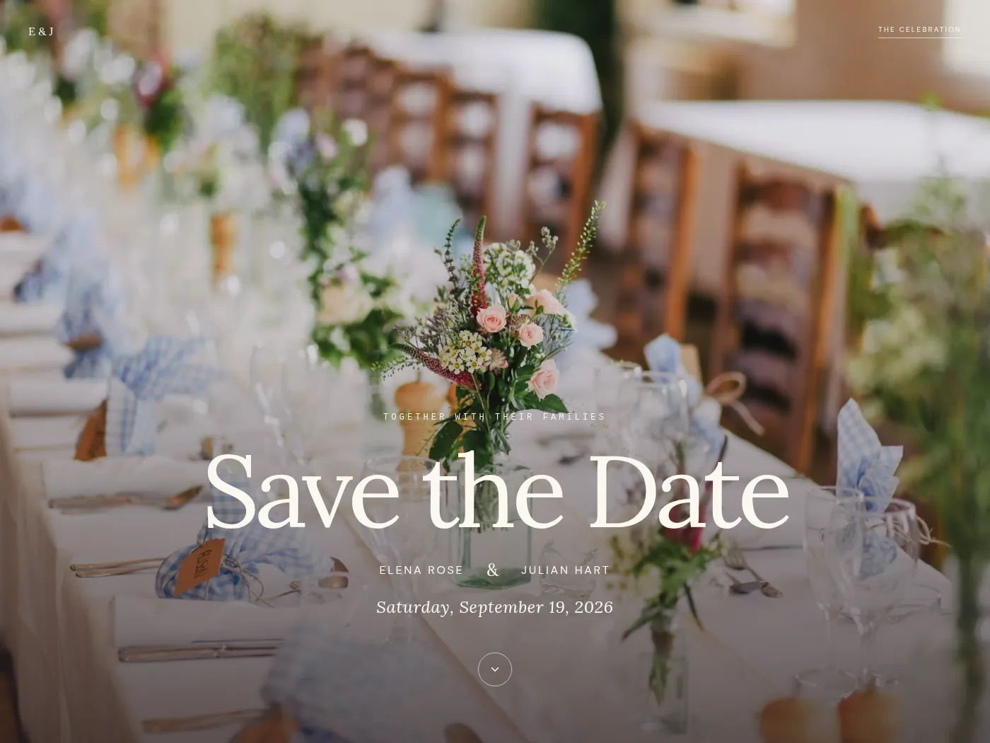 Elegance Wedding Invite