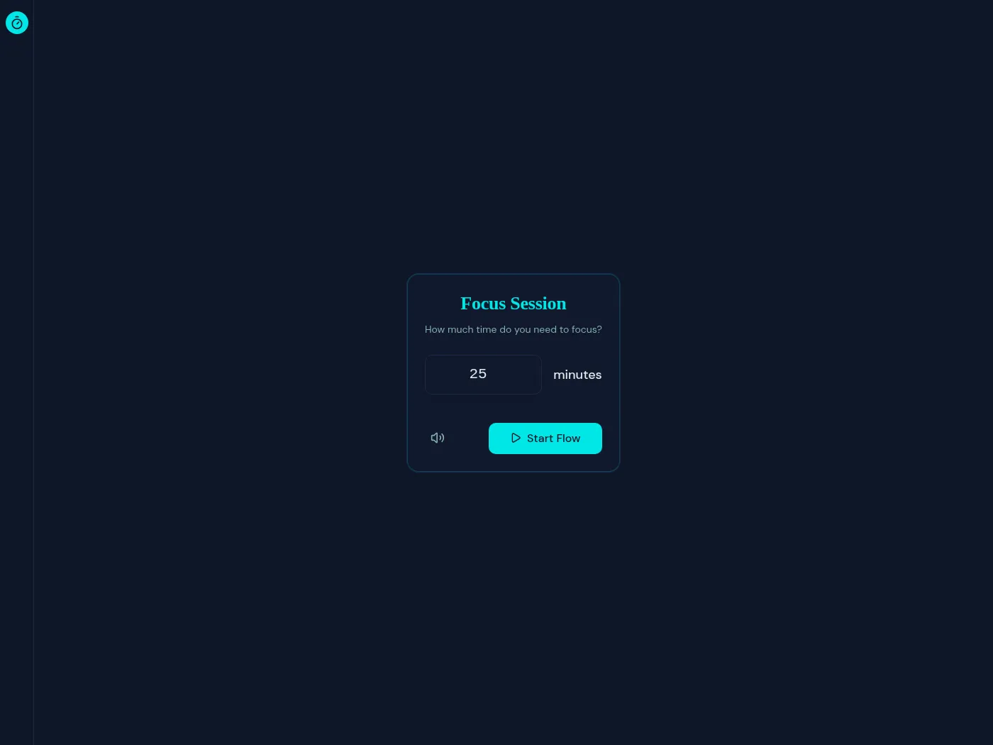 Focus Flow Timer