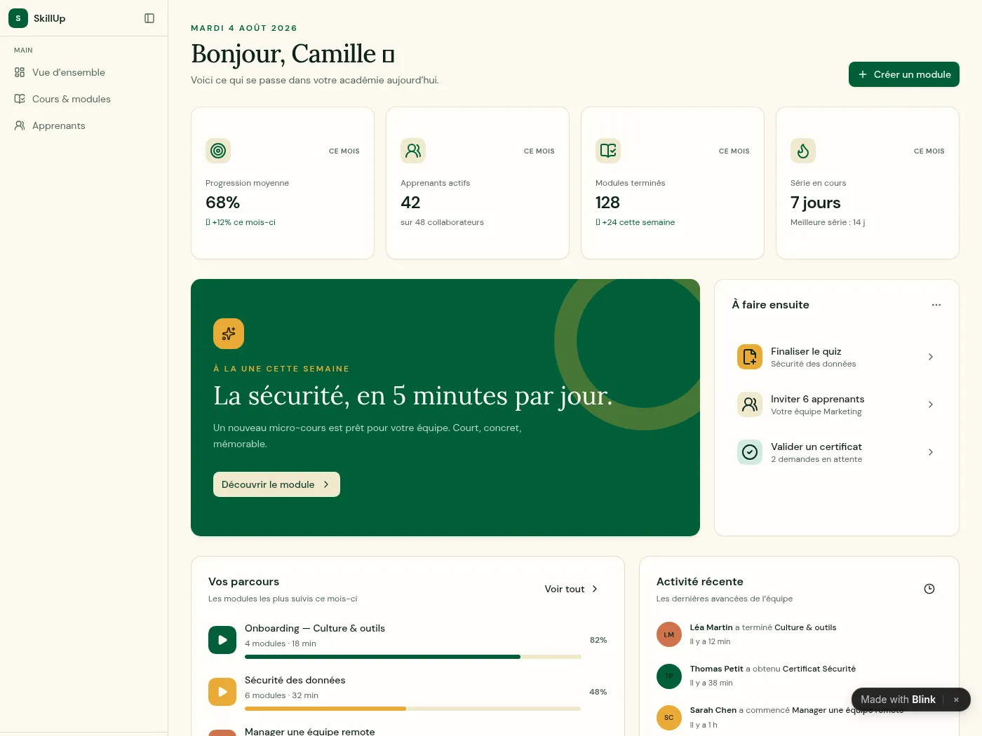 SkillUp Platform