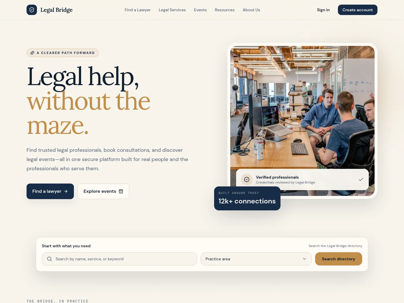 Legal Bridge Platform