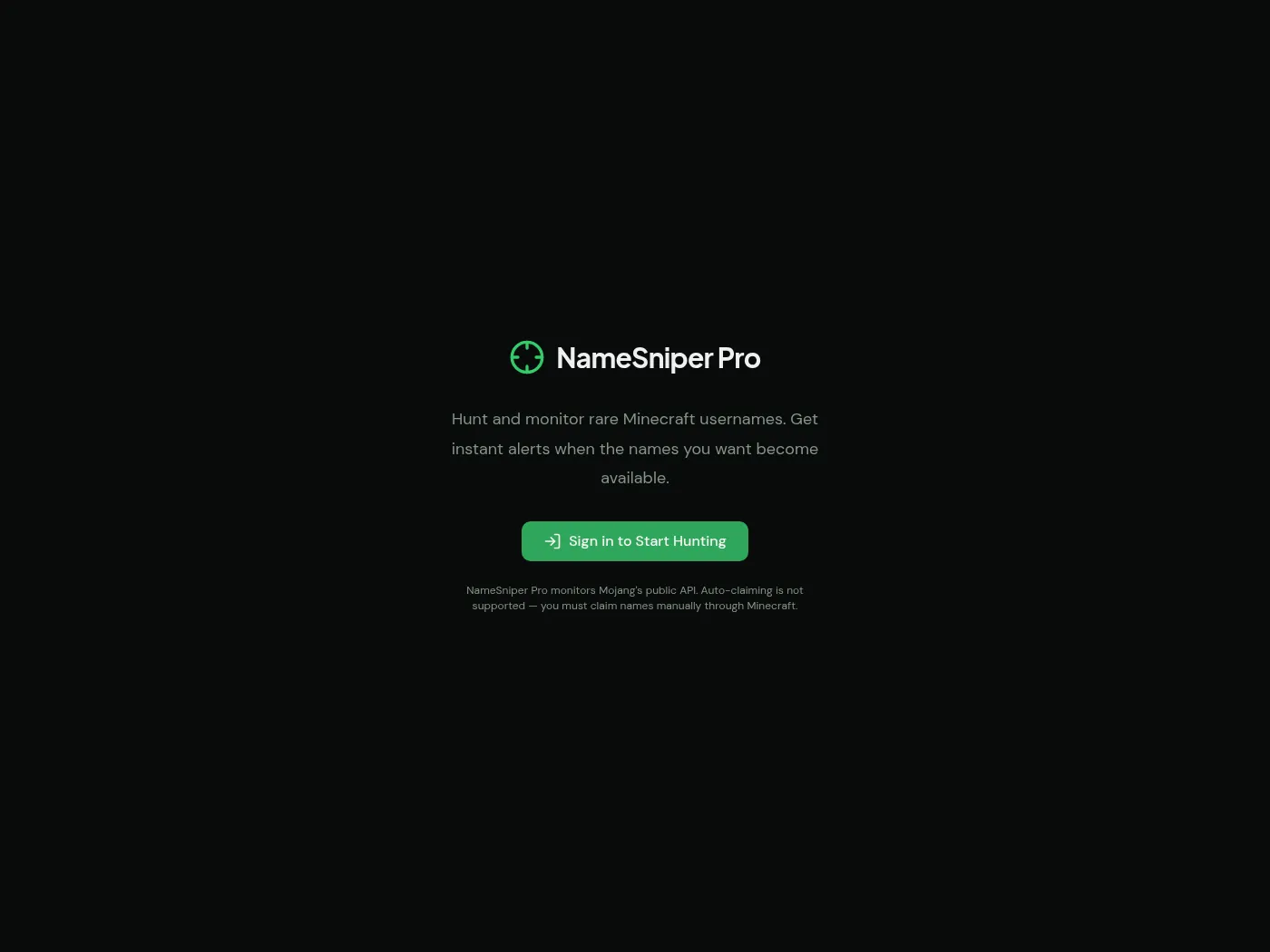 NameSniper Pro