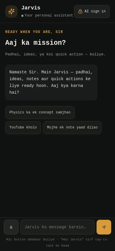 Jarvis AI Assistant