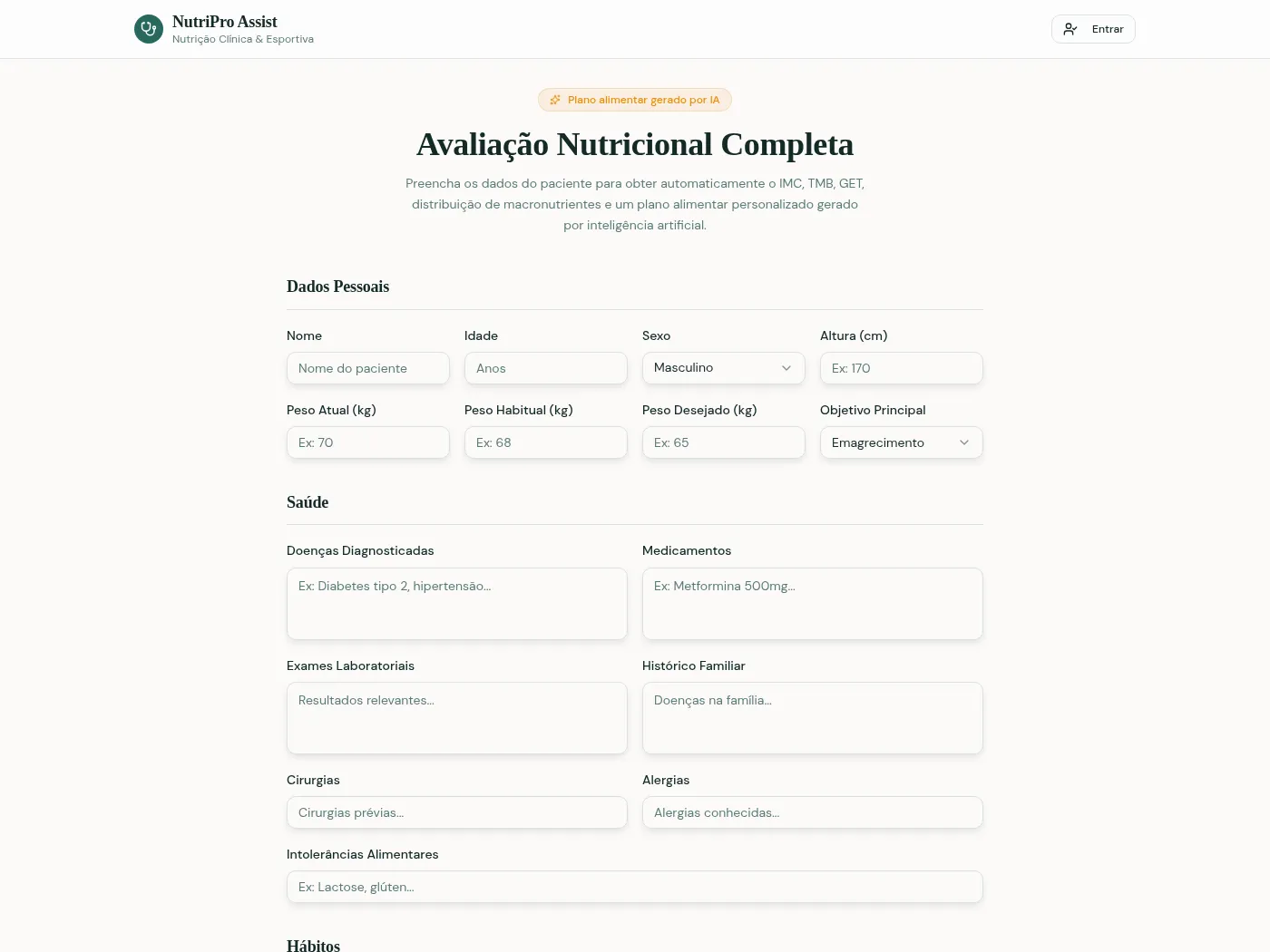 NutriPro Assist