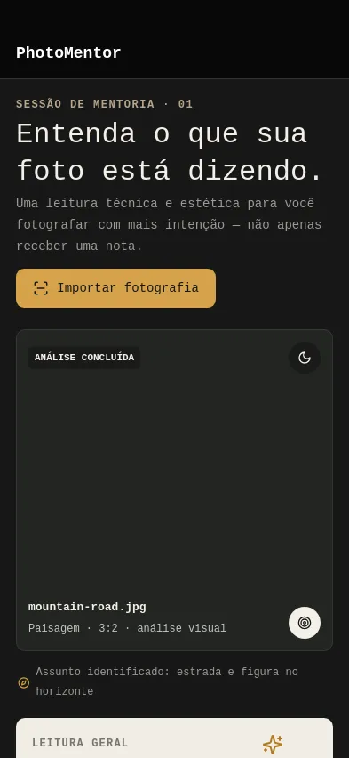 PhotoMentor AI