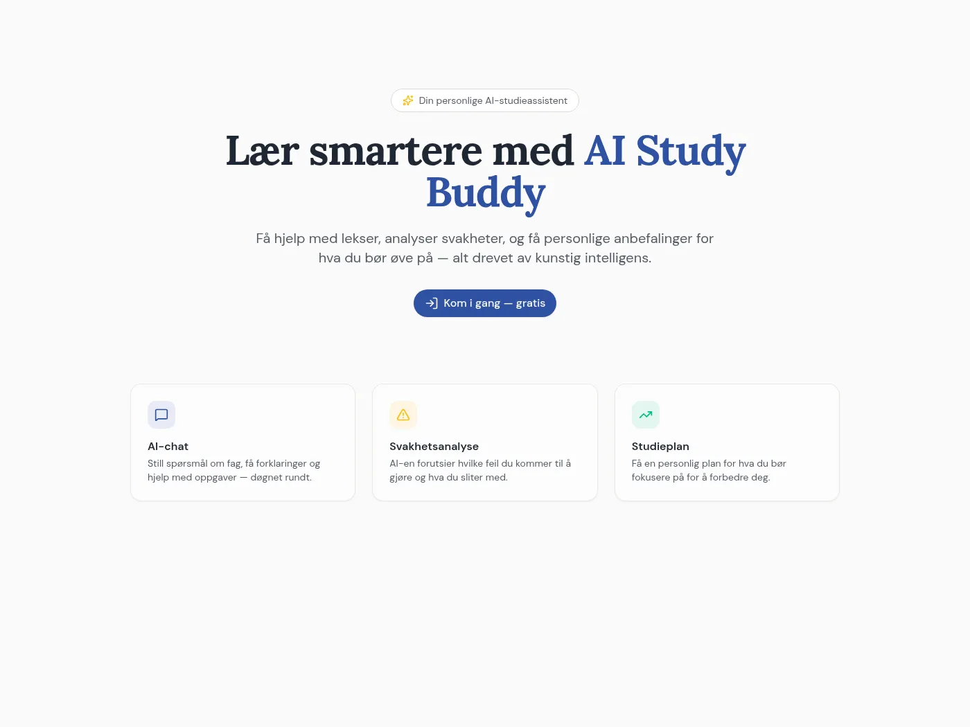 AI Study Buddy