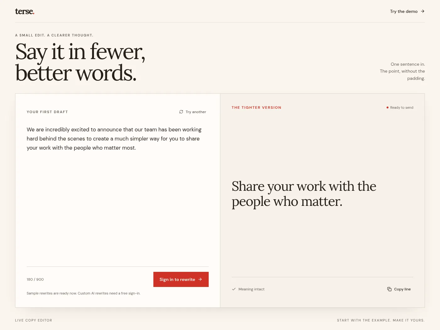 HeroDemo Landing Page