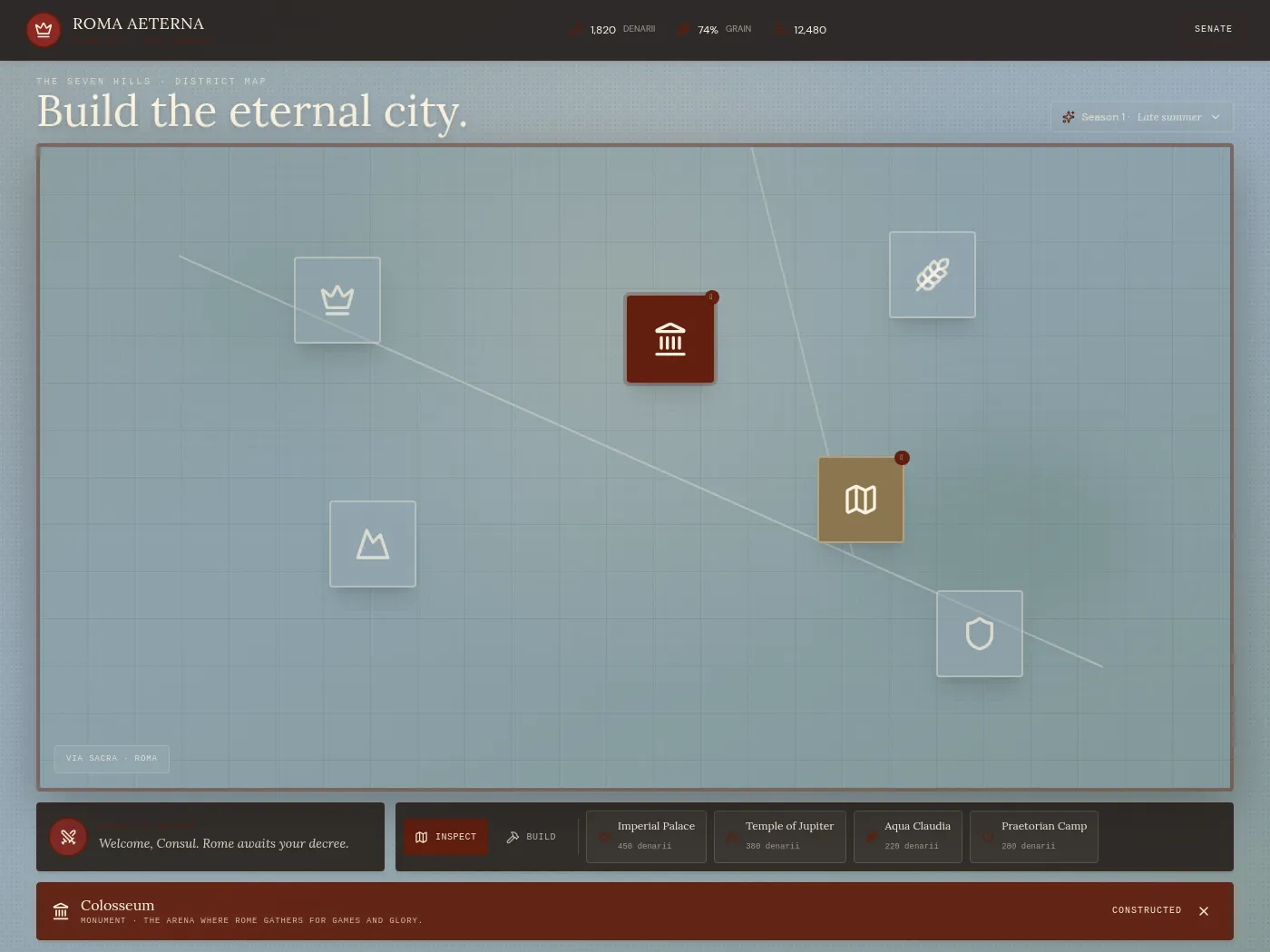 Rome City Builder