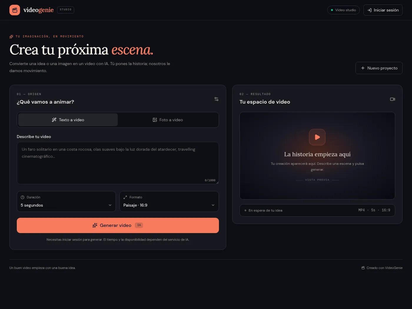 VideoGenie AI Creator