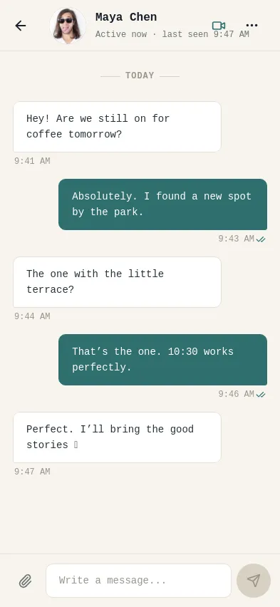 Unç uh Messenger