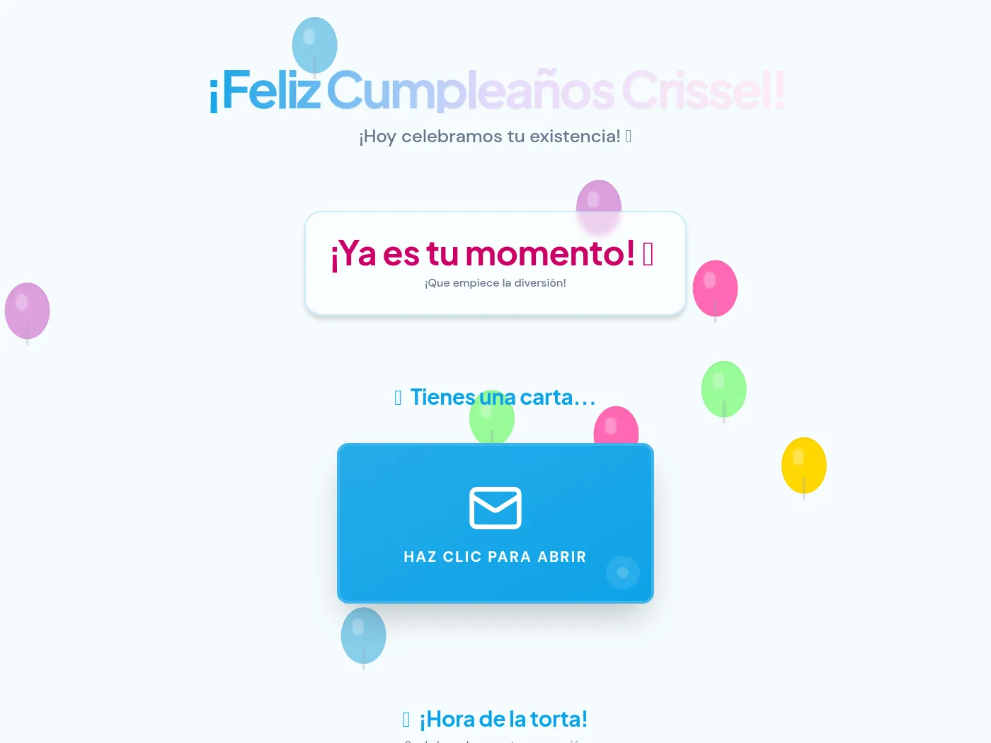 Cumple Fiesta Web