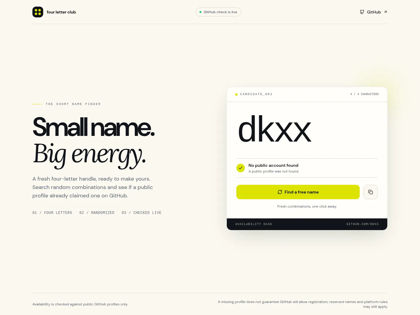 Username Checker