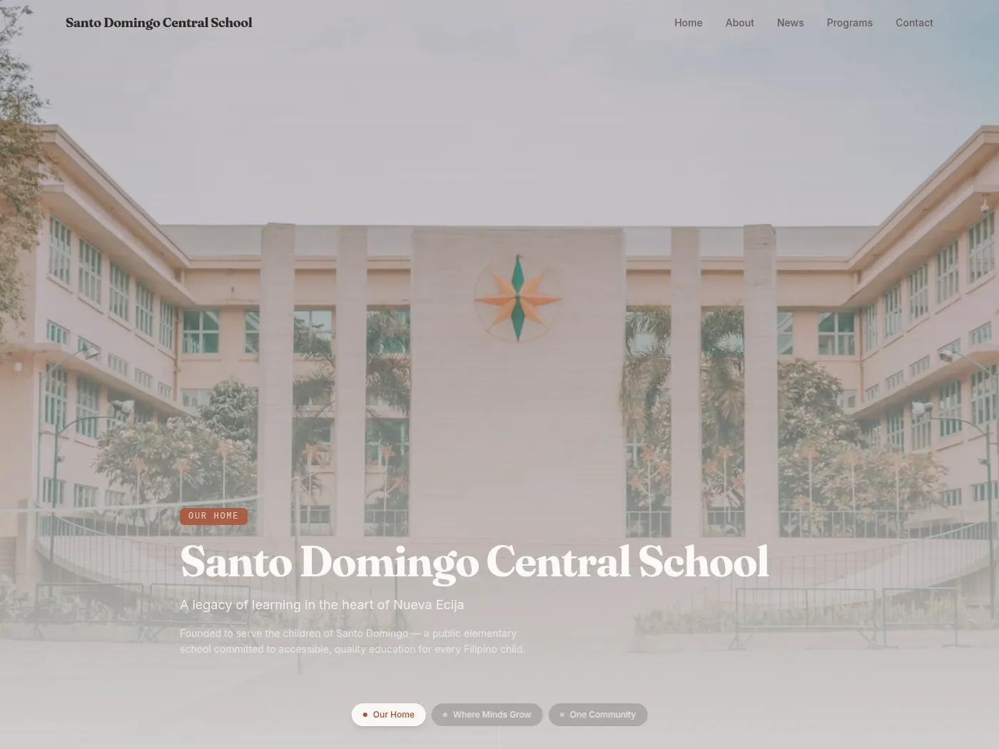 Santo Domingo School Site