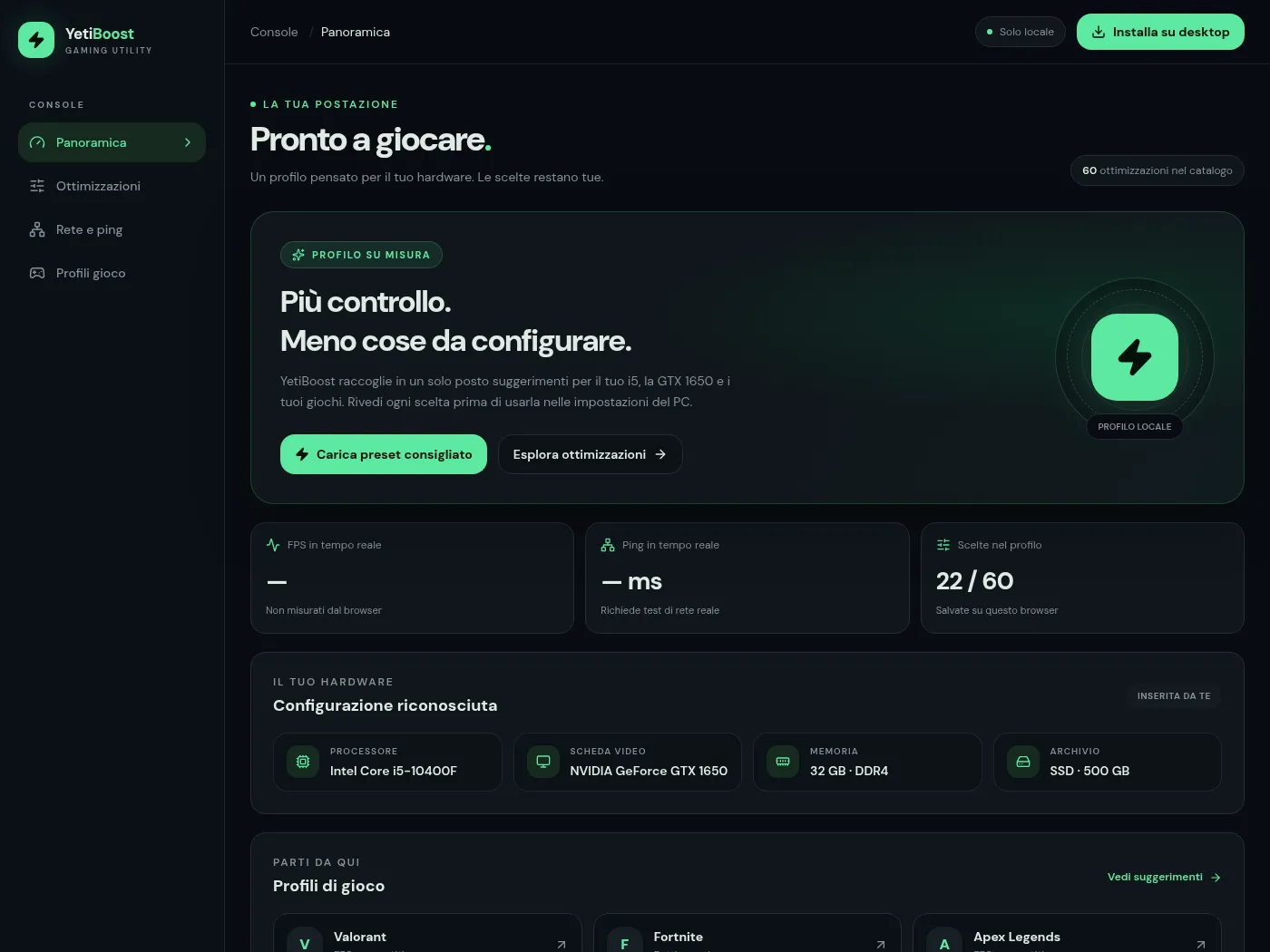 YetiBoost FPS Optimizer
