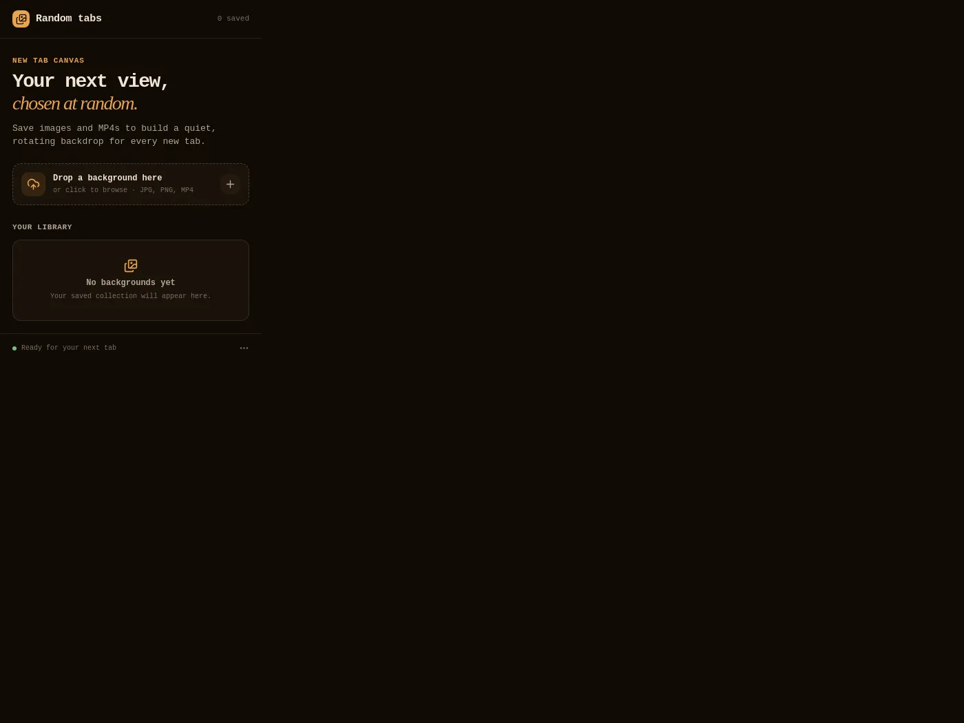 Random Tab Backgrounds