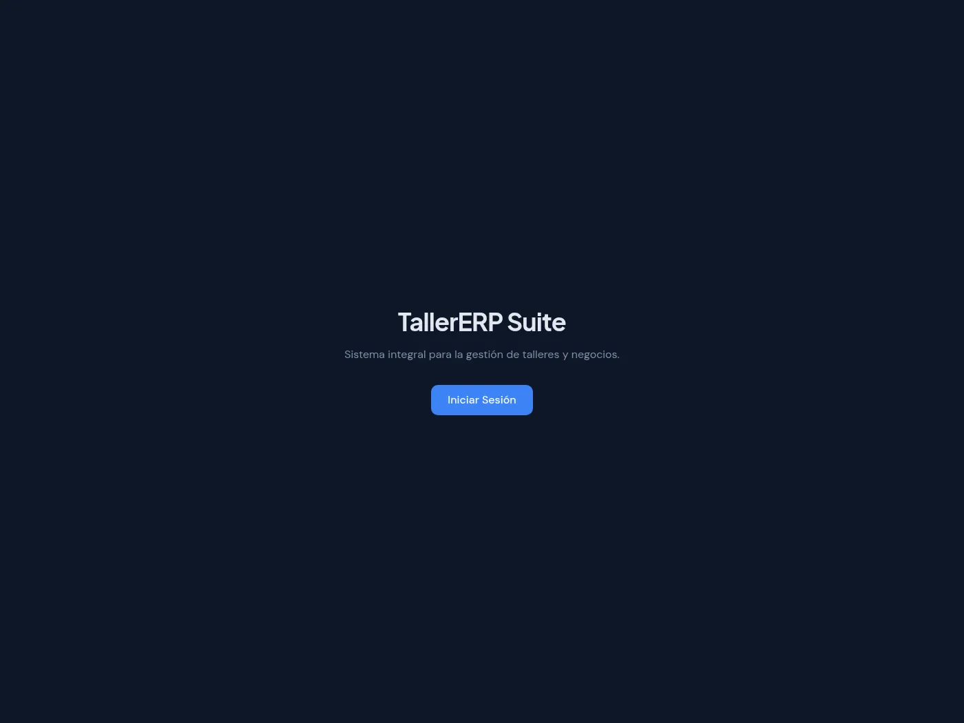 TallerERP Suite