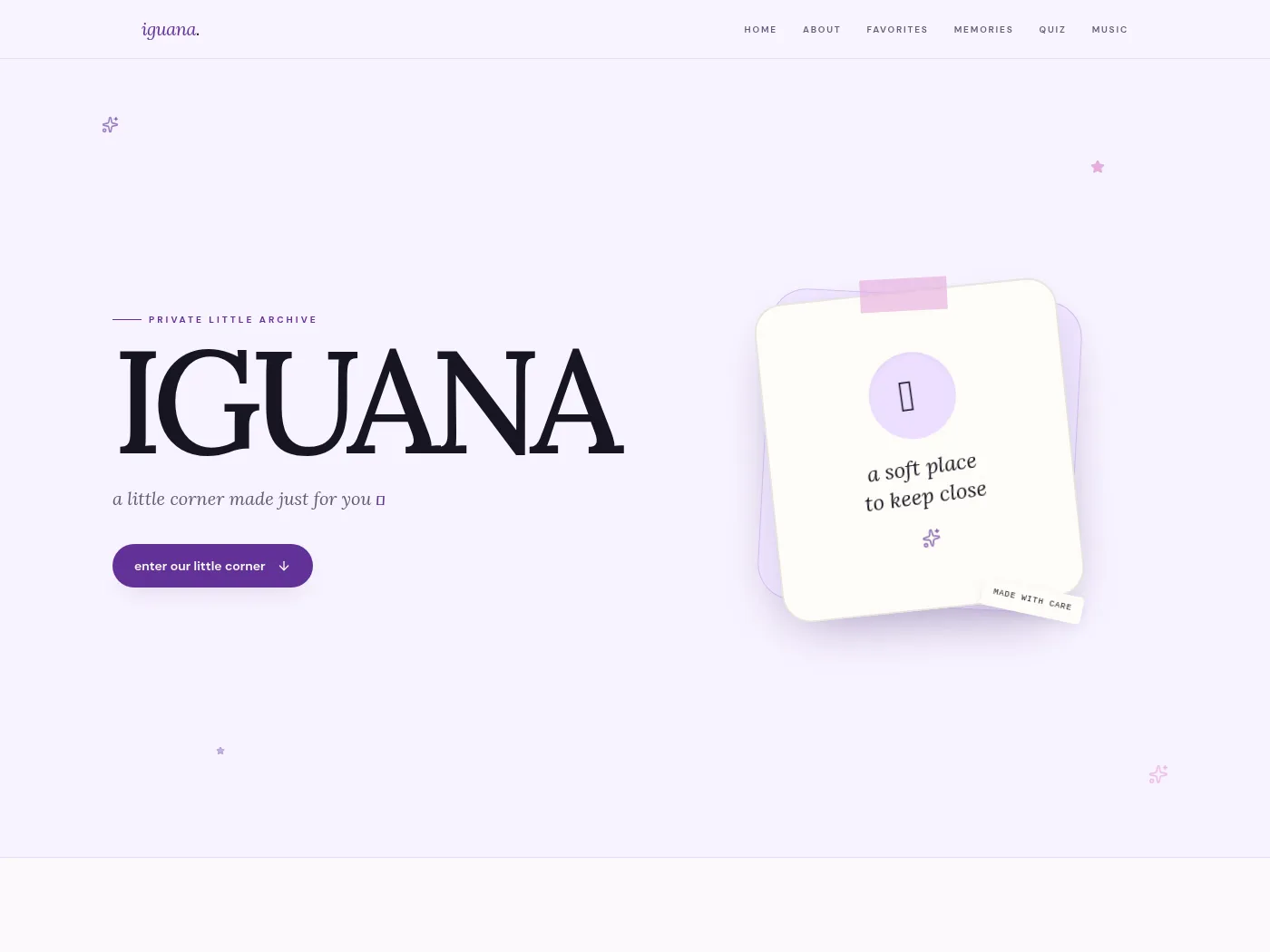 Iguana's Little Corner