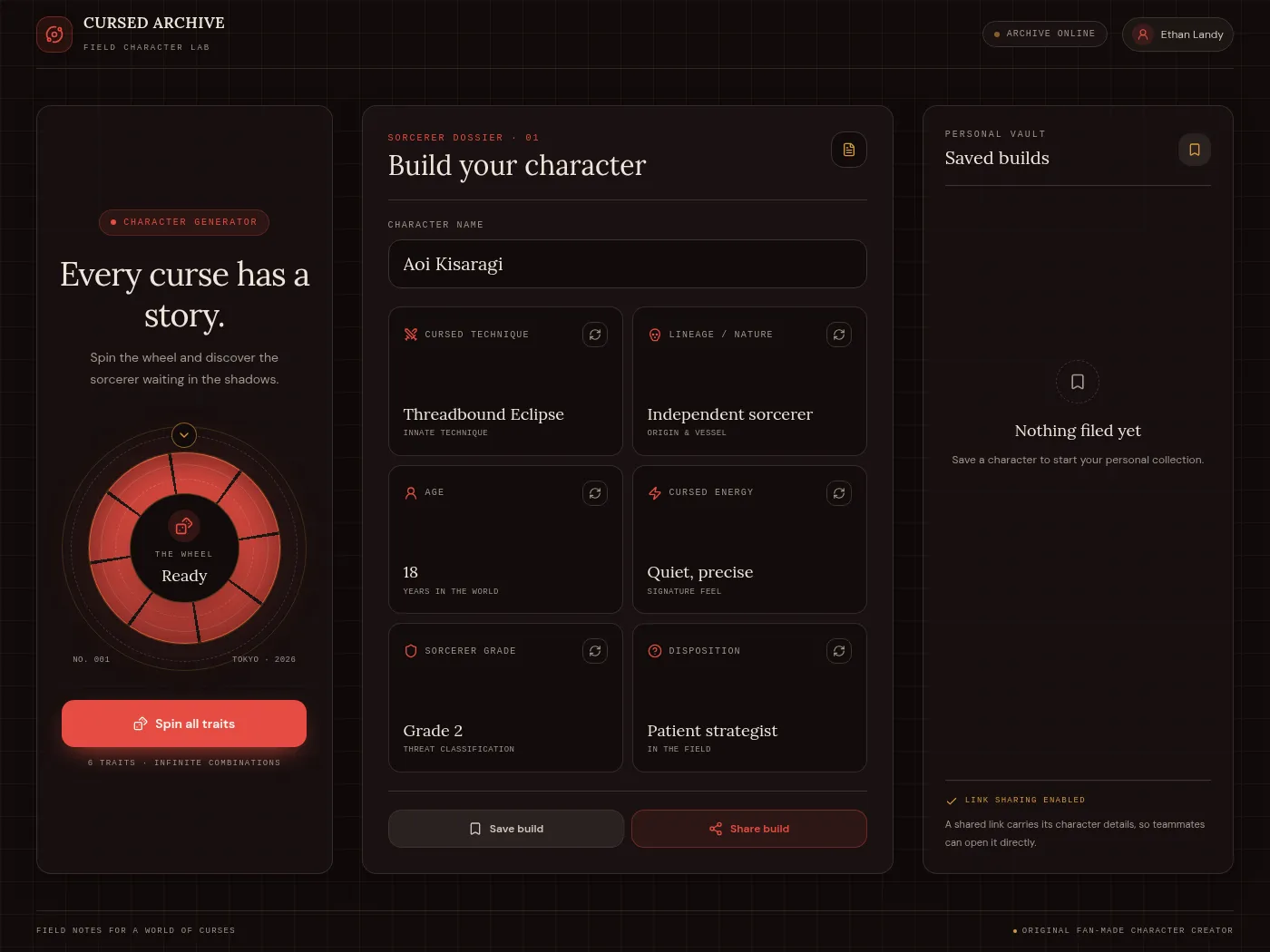 JJK Spin Character Maker