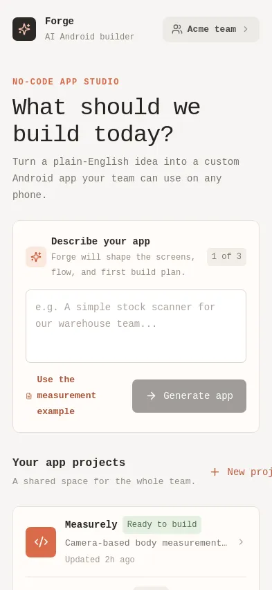 AI Android App Builder