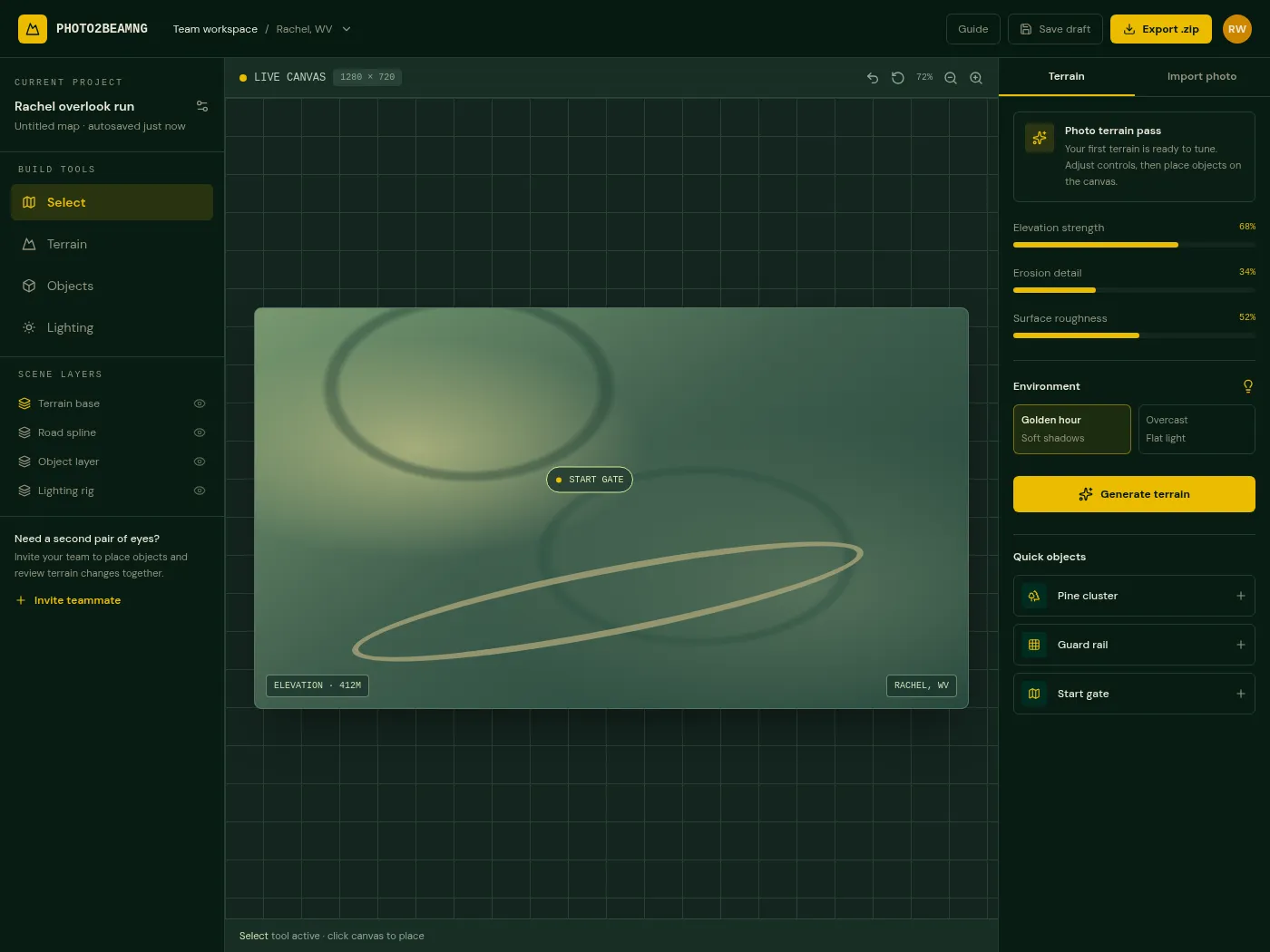 Photo2BeamNG Map