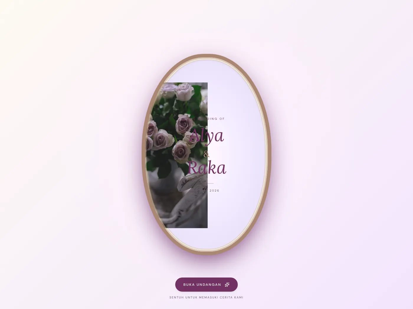 Cinematic Wedding Invite