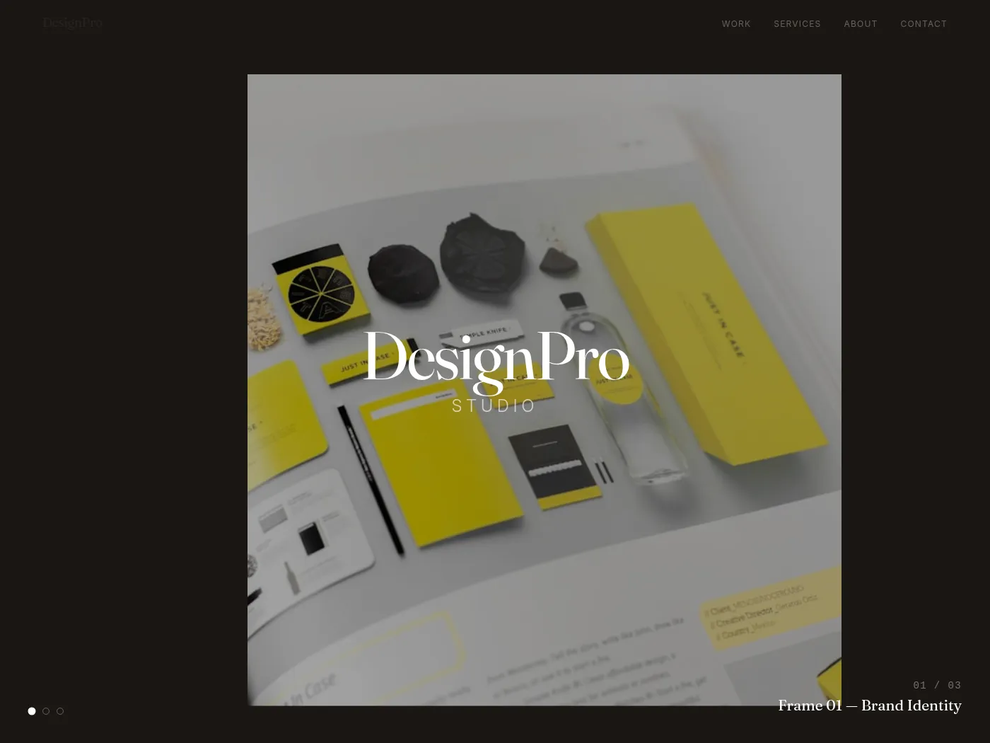 DesignPro Studio Site