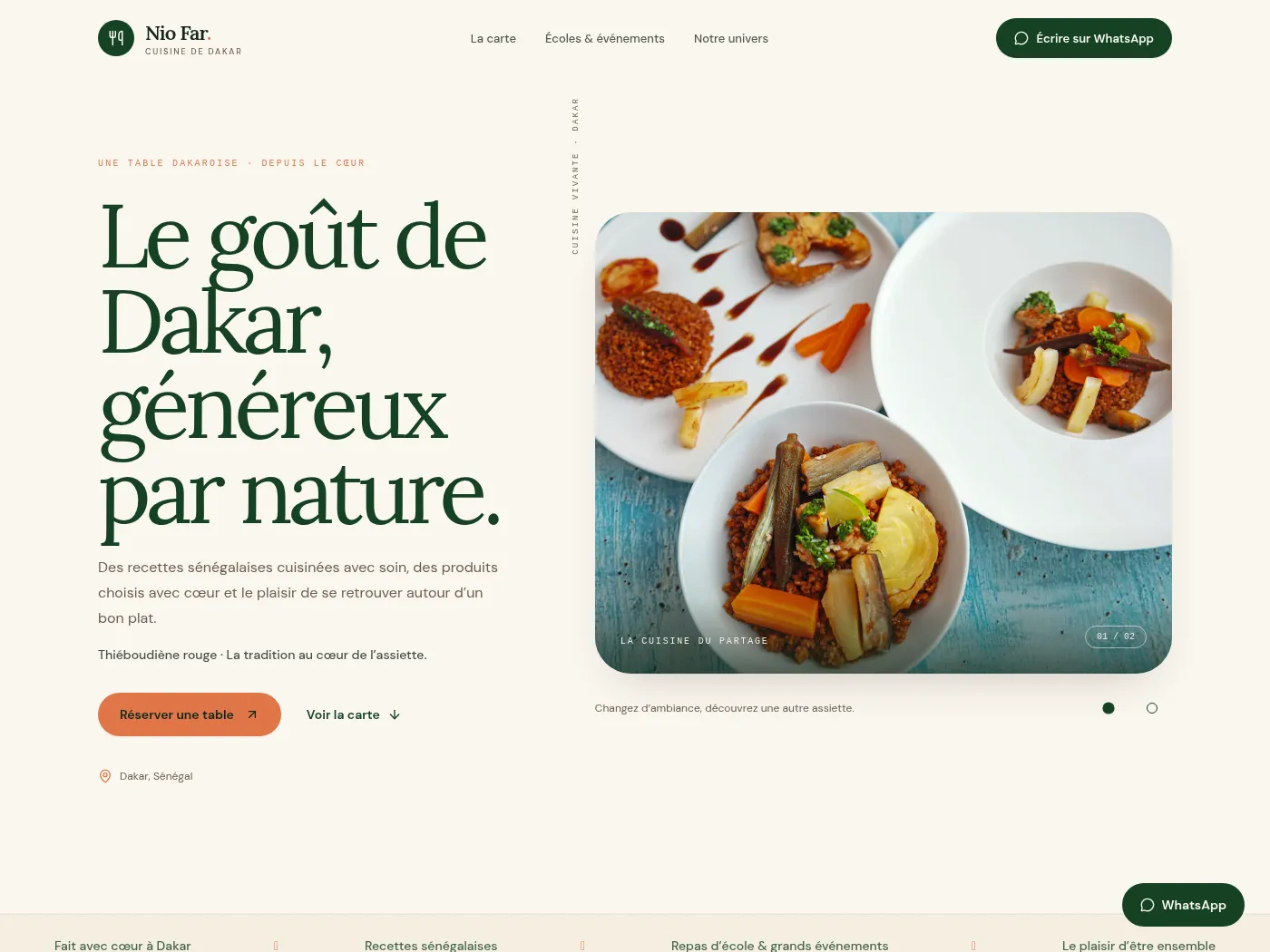Dakar Eats Portfolio