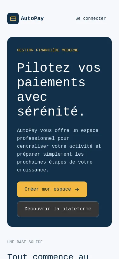 AutoPay Mobile Hub