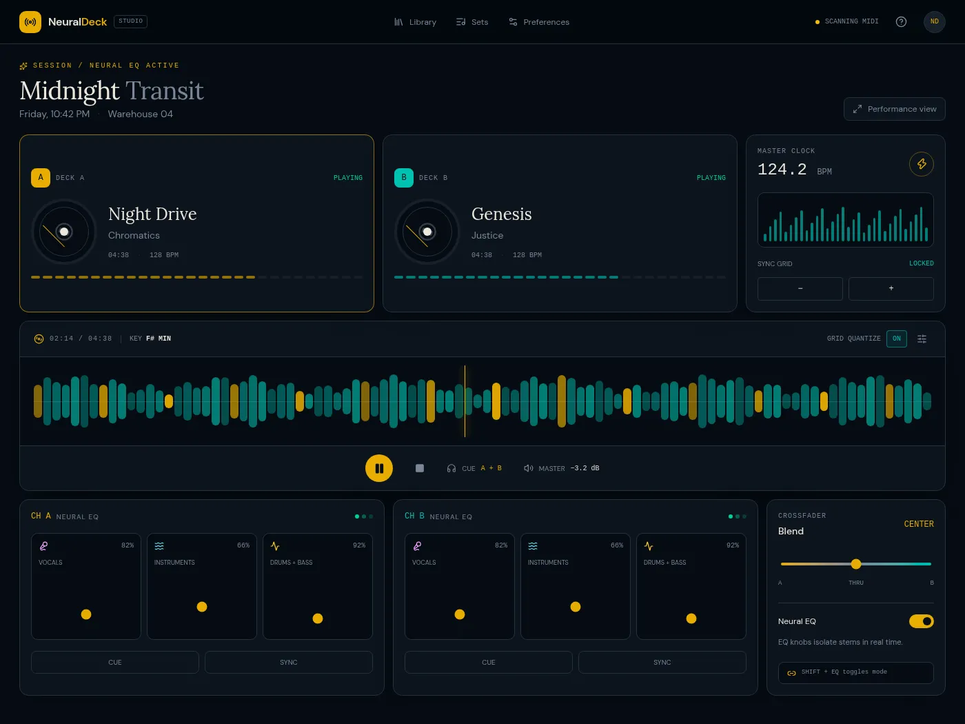 NeuralDeck DJ Studio