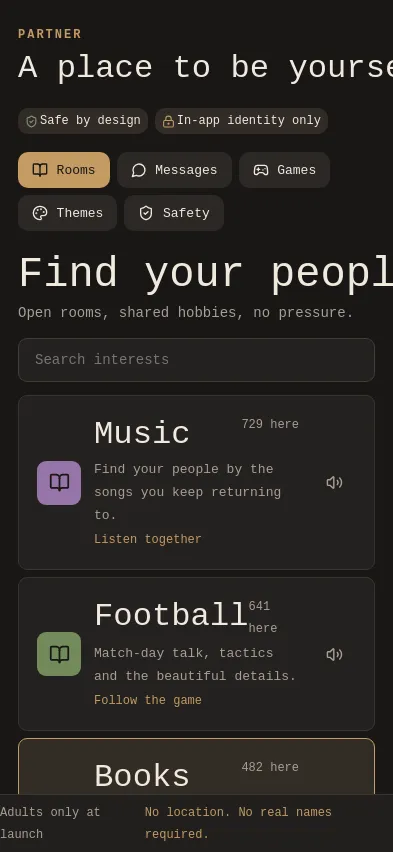 Partner Friendship App
