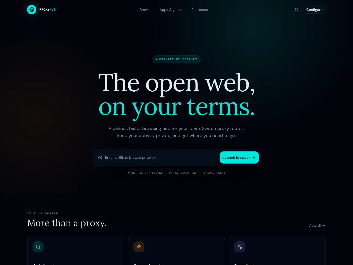 ProxyHub Portal