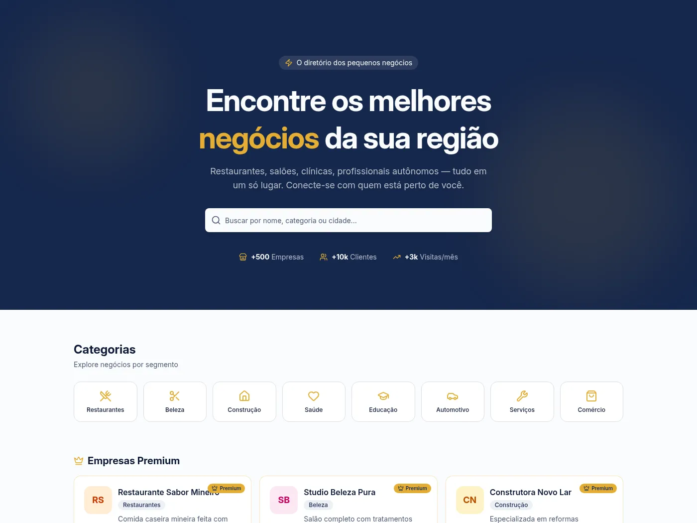 WebNegócios Javé Directory