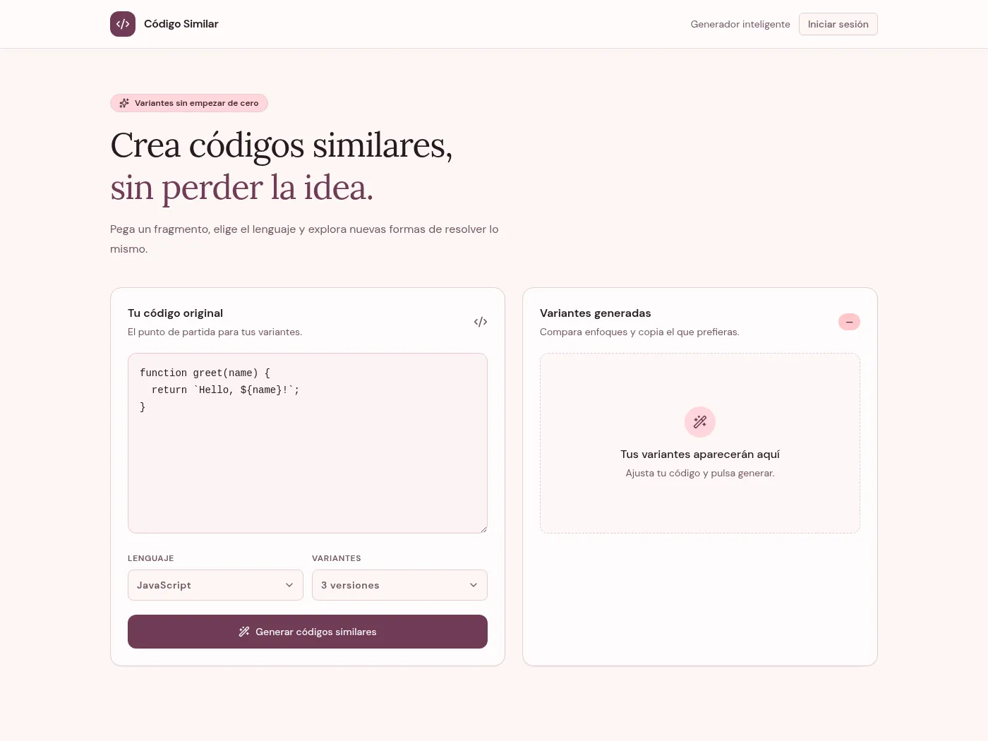 Code Clone Generator
