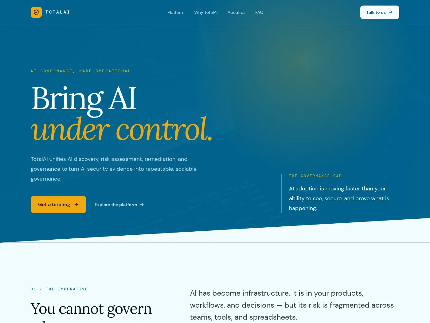 TotalAI Governance Suite