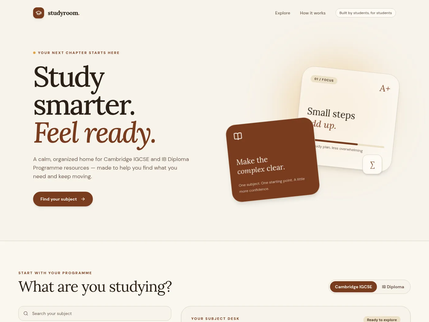 IGCSE & IB Resource Hub