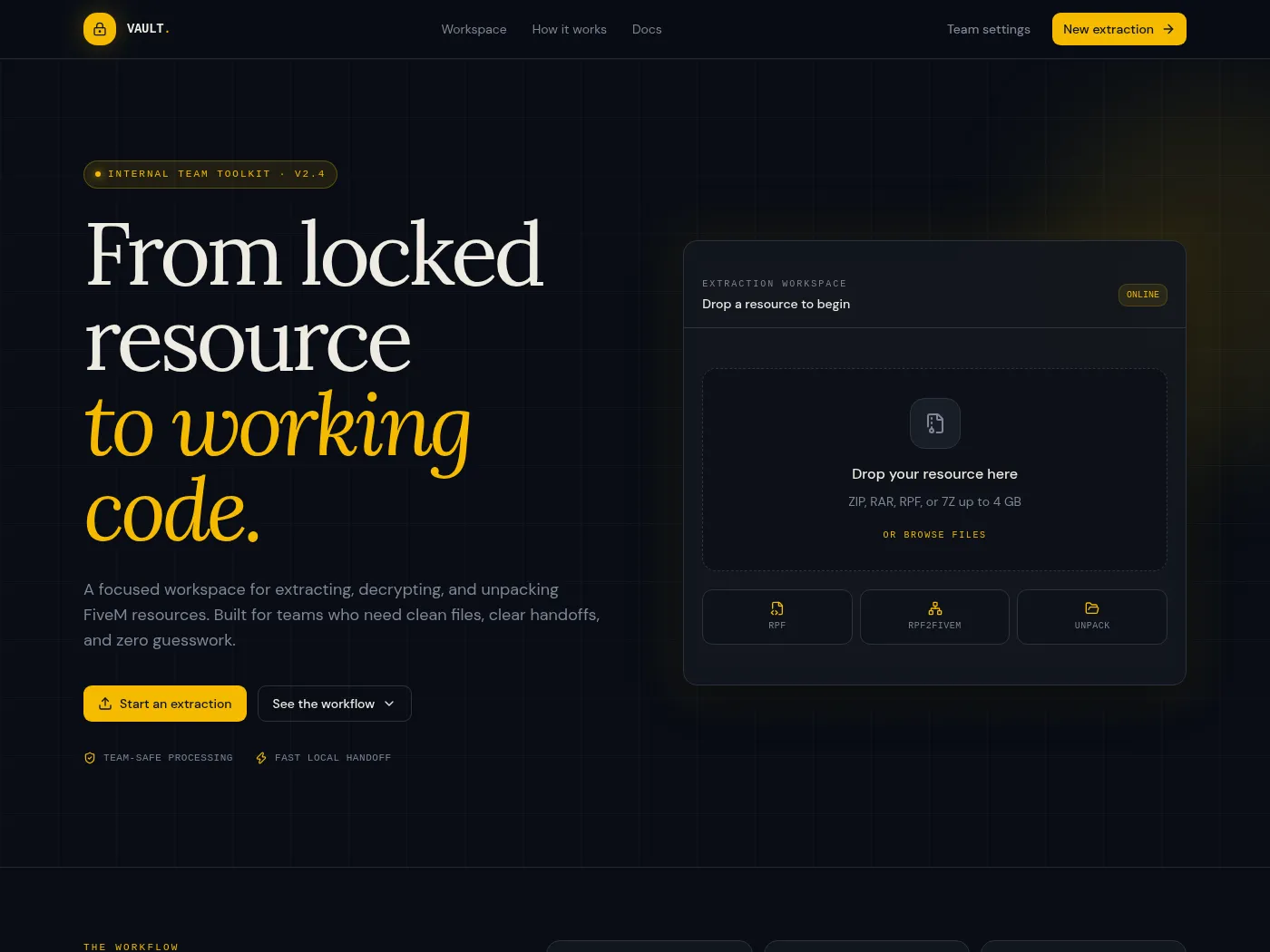 FiveM Resource Vault
