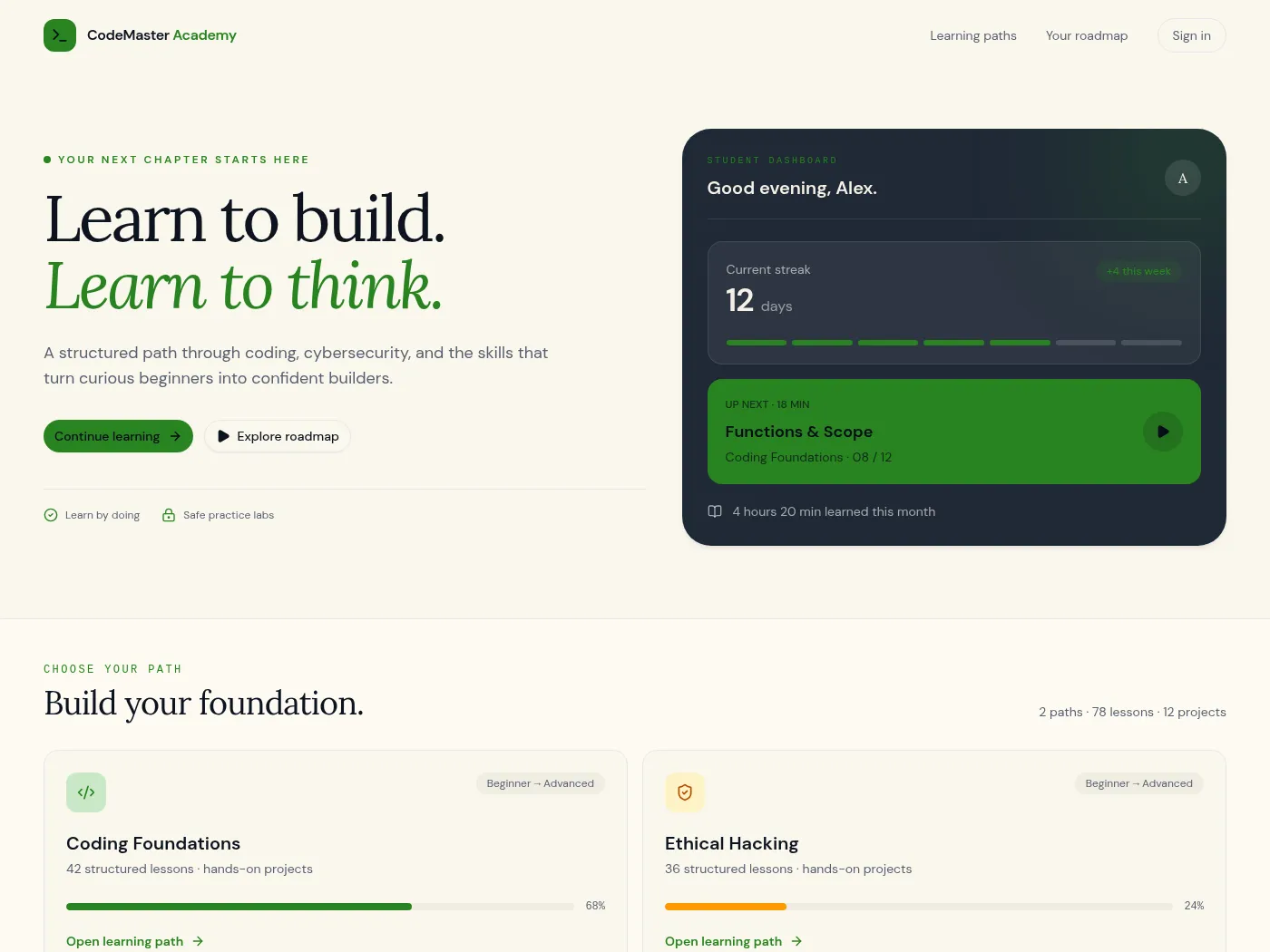 CodeMaster Academy