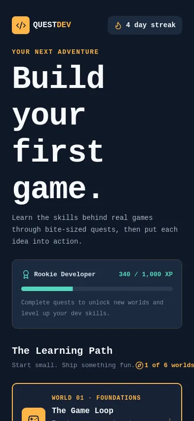 GameDev Quest