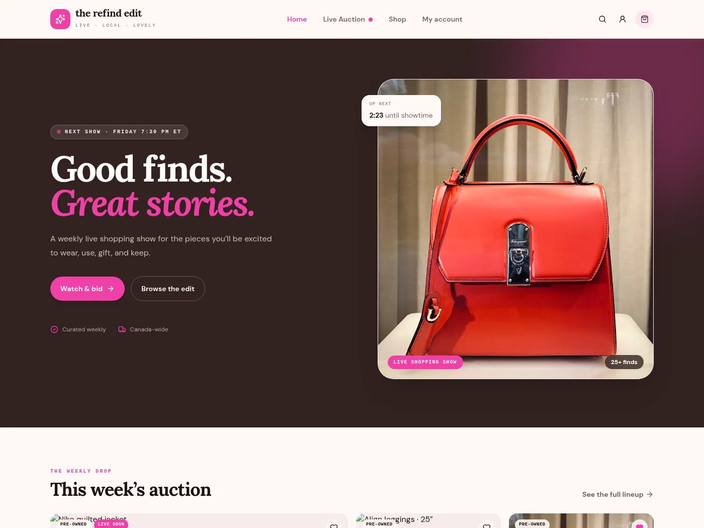 Showcase Auction Boutique