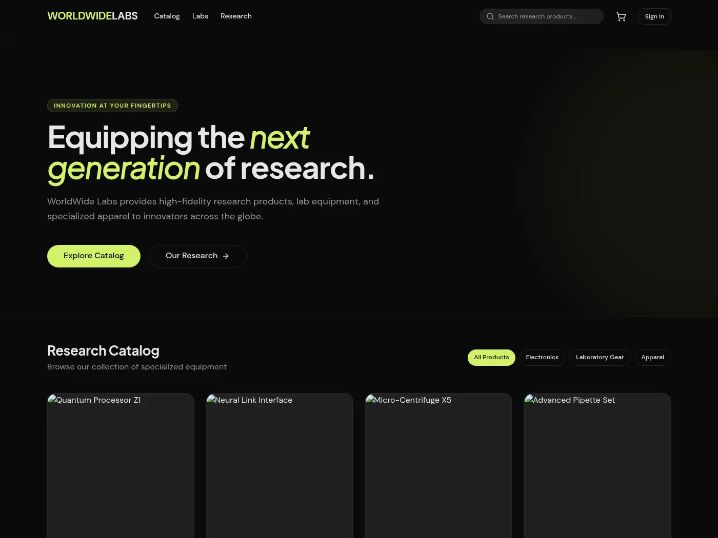 WorldWide Labs Shop