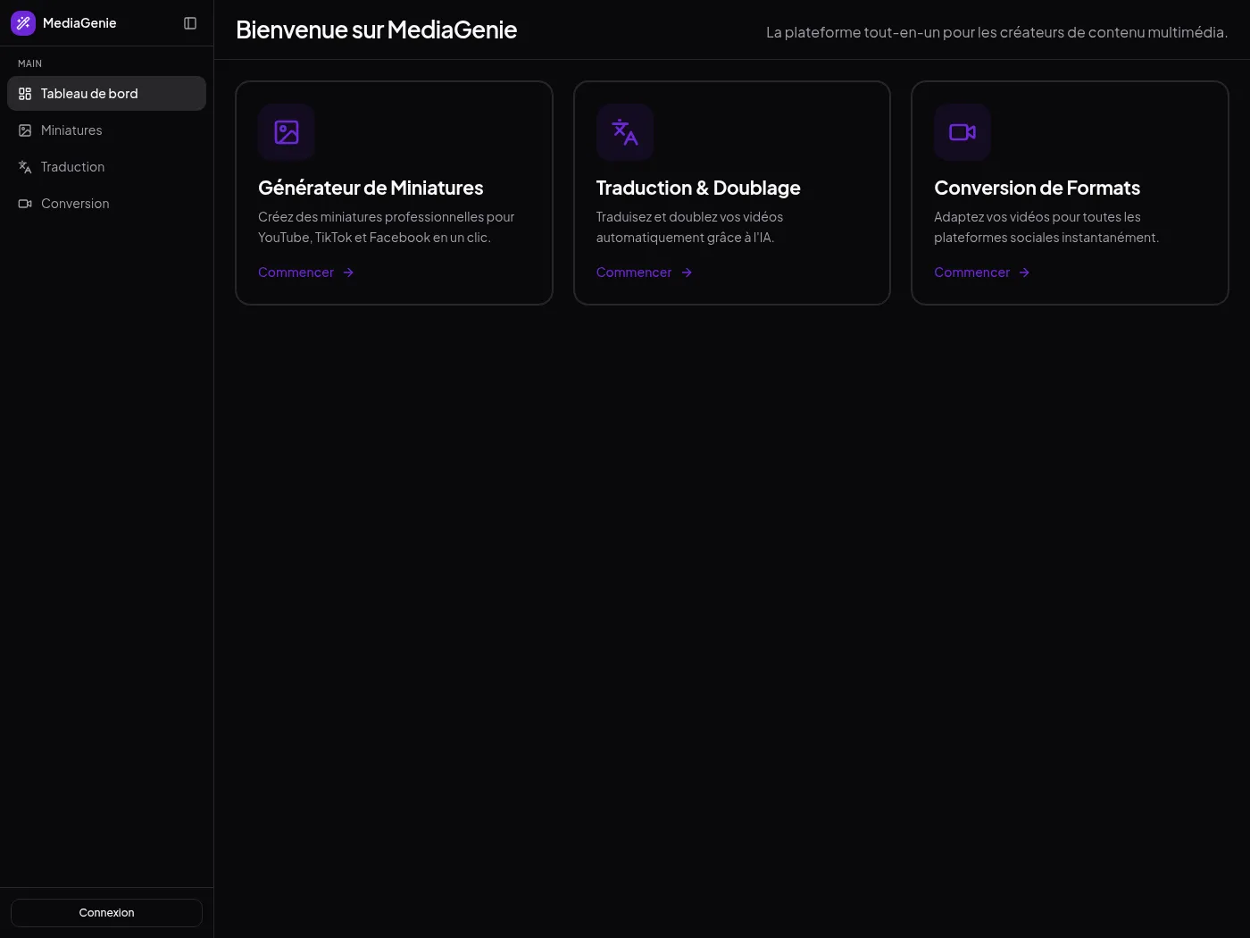 MediaGenie Platform