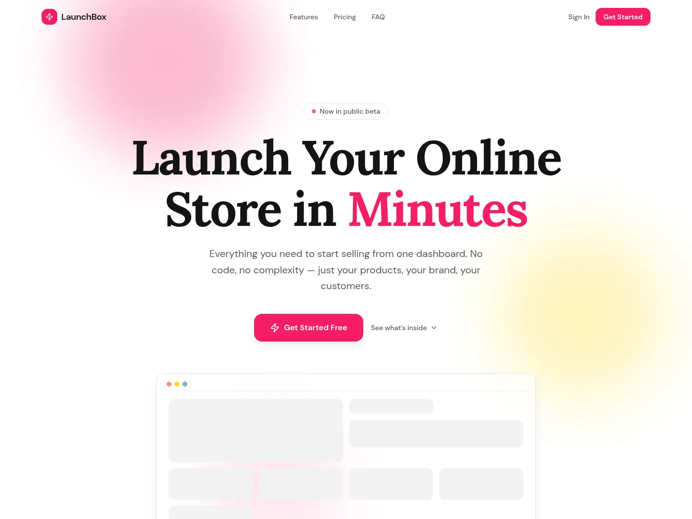 LaunchBox SaaS Builder