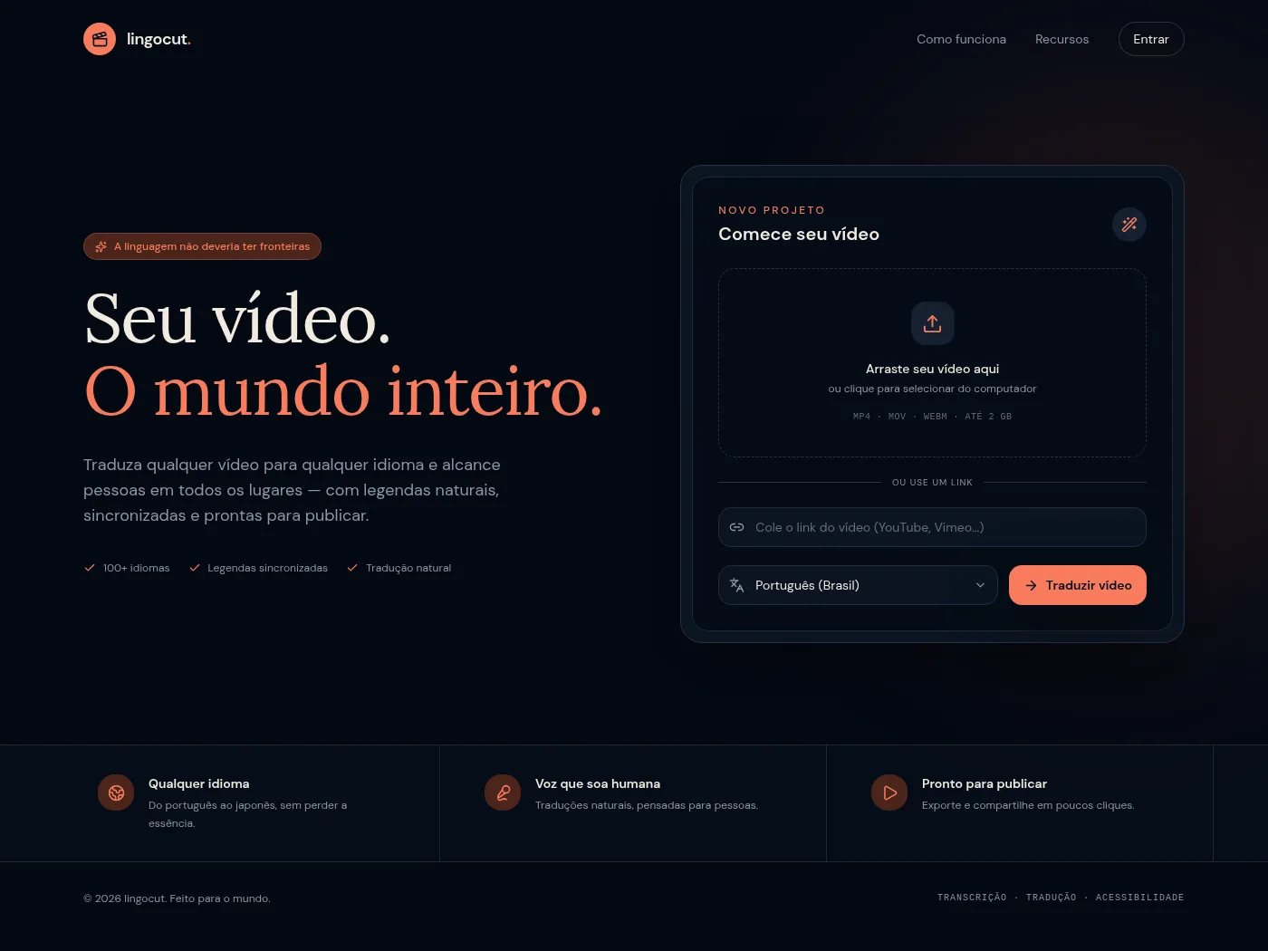 Universal Video Translator