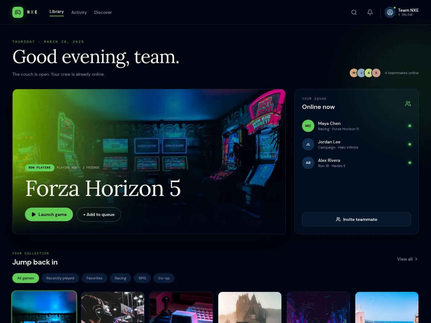 Nostalgia Game Hub