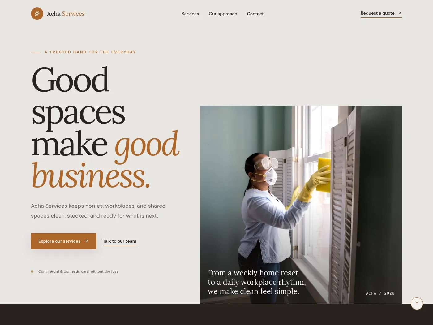 Acha Services Hub