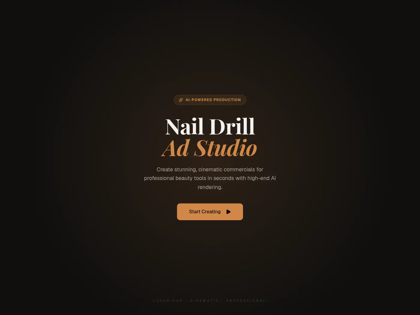 Nail Drill Ad Studio